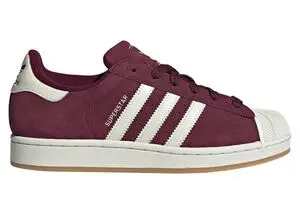 Adidas Adidas Superstar Sneakers Maroon/off White
