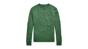 Polo Ralph Lauren Cable-knit Cotton Sweater - Kale Green