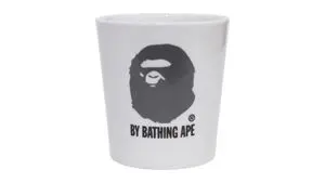 A BATHING APE Double Wall Cup - White