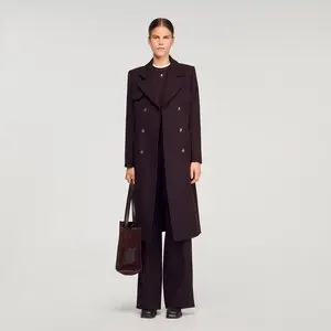 Sandro Overcoat Coats For Women