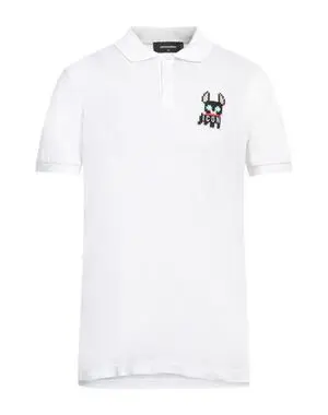 Dsquared2 Color Blocked Polos For Men
