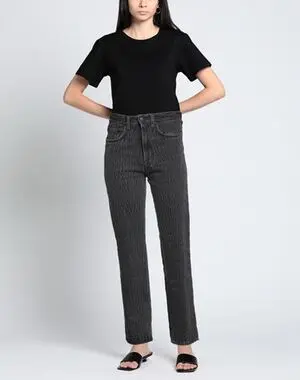 + PEOPLE Straight-leg Jeans - Black