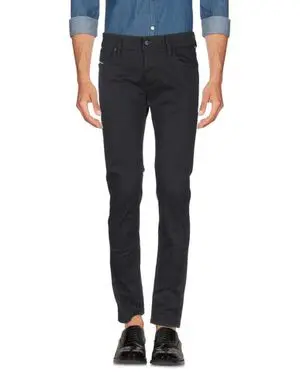 DIESEL Straight Leg Gabardine Pants