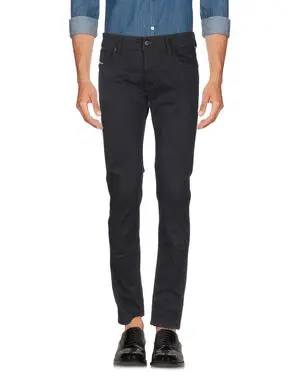 DIESEL Straight Leg Gabardine Pants
