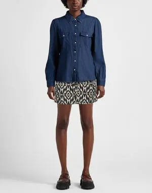 GAELLE PARIS Denim Pencil Skirt