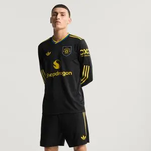 Adidas Manchester United 25/26 Third Authentic Long Sleeve Jersey