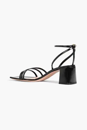 GIANVITO ROSSI Brielle Patent-leather Sandals