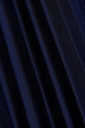 MIKAEL AGHAL Pleated Chiffon Midi Skirt