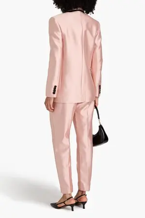 Zimmermann Wool And Silk-blend Blazer - Blush