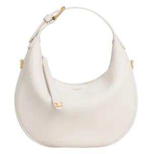 Celine White Leather Bag - White