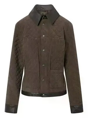 ELENA VELEZ Quilted Corduroy Jacket