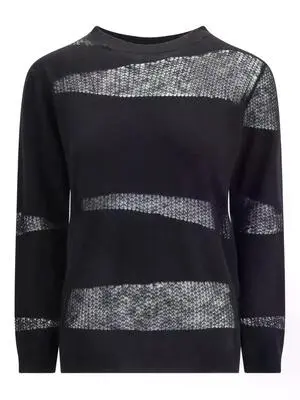 Fabiana Filippi Mesh-insert Sweater