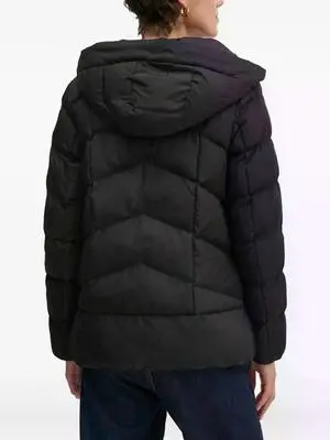 Geox Hooded Chevron-quilted Puffer Jacket