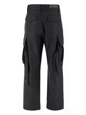 DARKPARK Cargo-pocket Wool Trousers