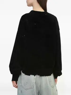 Mihara Yasuhiro Frayed V-neck Sweater