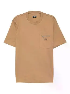 Fendi Zip-pocket T-shirt