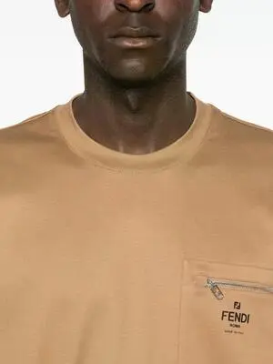 Fendi Zip-pocket T-shirt