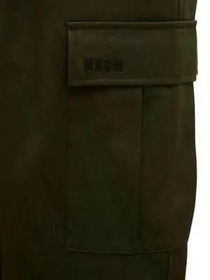 MSGM Cargo-pocket Trousers - Green