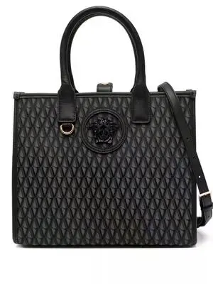 Versace Small Allover La Medusa Tote Bag
