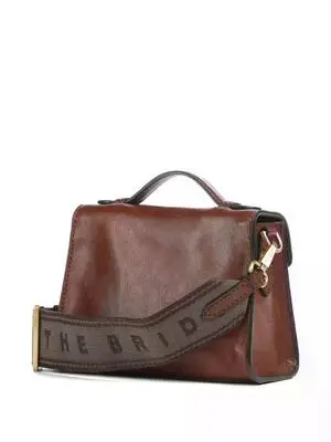 THE BRIDGE Flap-front Leather Tote