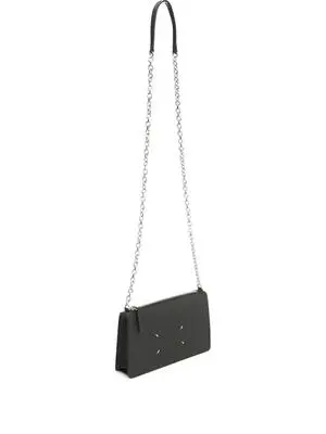 MAISON MARGIELA Zipped Wallet-on-chain - Black