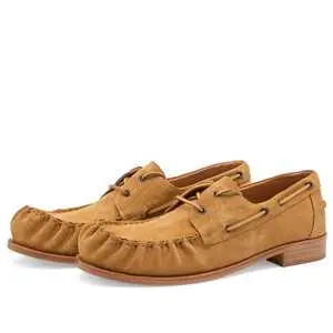 Dries Van Noten Suede Boat Shoe