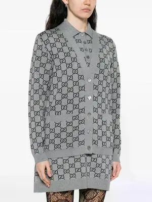 Gucci Gg-monogram Cardigan
