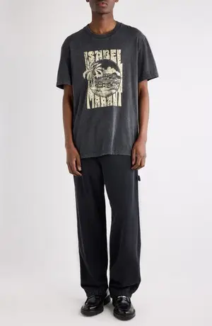 Isabel Marant Lyocell & Cotton Twill Carpenter Pants