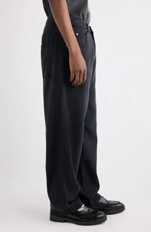 Isabel Marant Lyocell & Cotton Twill Carpenter Pants