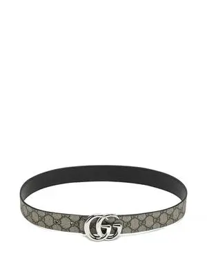 Gucci Gg Supreme Leather Reversible Belt