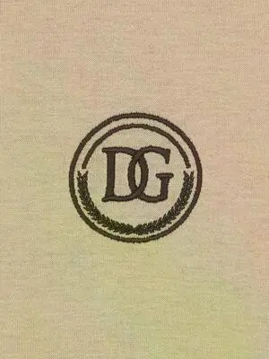 Dolce & Gabbana Crew-neck Embroidered-logo T-shirt
