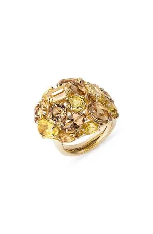 SWAROVSKI Gema Cocktail Ring - Gold/yellow