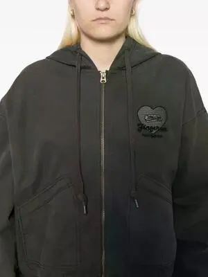 FINGERCROXX Cotton Bomber Jacket