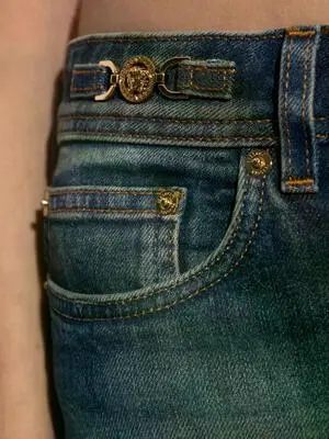 Versace Medusa-plaque Jeans