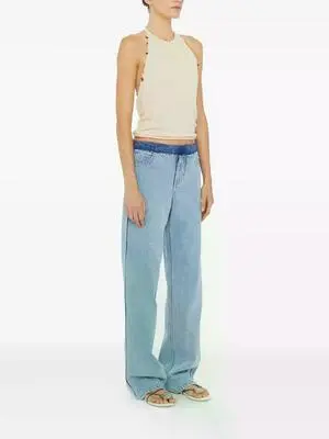 Christopher Esber Beach Quartz Halter-neck Tank Top - Neutrals