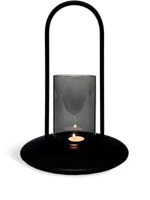XLBoom Medium Blaze Aluminium Lantern - Grey