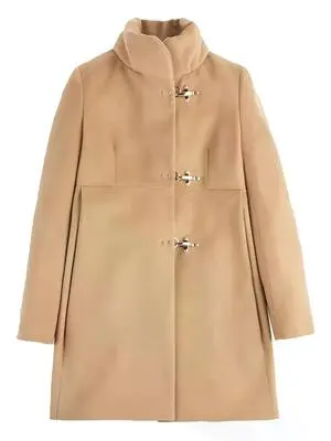 FAY Toggle-fastening Coat - Neutrals