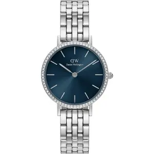 DANIEL WELLINGTON Petite Lumine Bracelet Watch - Silver