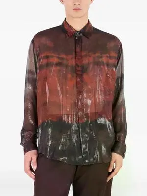 Roberto Cavalli Garment-dyed Effect Shirt