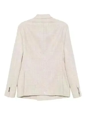 Incotex Checked Double-breasted Blazer