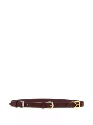 Etro Leather Buckle Belt - Red