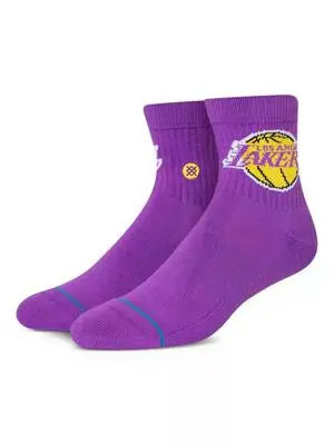Stance Lakers Logo Ankle Socks - Purple