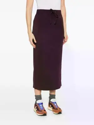 Pinko Side-stripe Midi Skirt