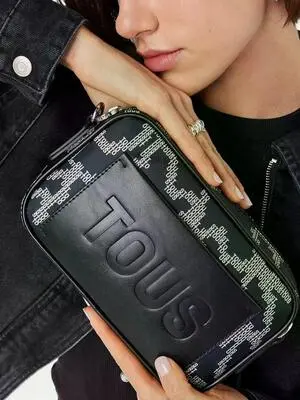 TOUS Embossed-logo Reporter Cross-body Bag
