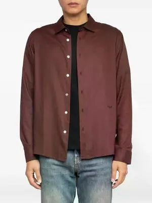 Zadig&Voltaire Embroidered Long-sleeve Shirt