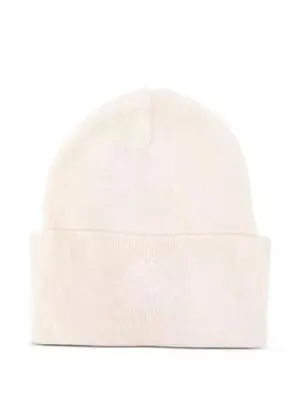 Fiorucci Logo-embroidered Beanie - Neutrals