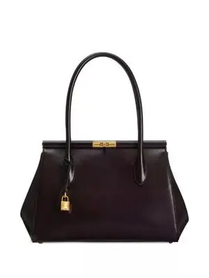 Dolce & Gabbana Marlene Padlock Tote Bag - Red