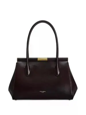 Dolce & Gabbana Marlene Padlock Tote Bag - Red