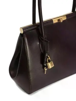 Dolce & Gabbana Marlene Padlock Tote Bag - Red