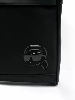 Karl Lagerfeld Logo-plaque Laptop Bag
